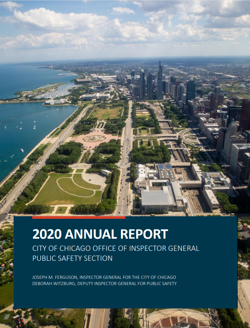 Public Safety Section Annual Report 2020 - Chicago Office of Inspector ...