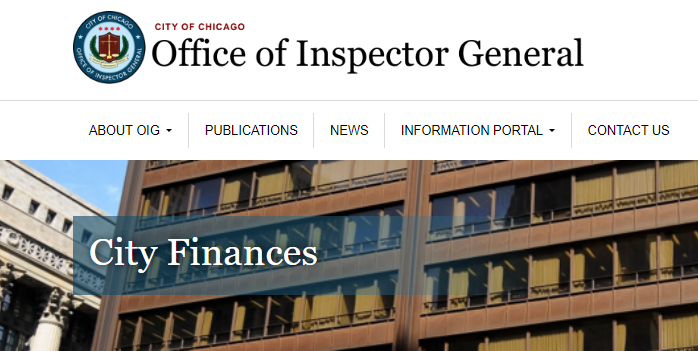 City Finances - Chicago Office of Inspector General