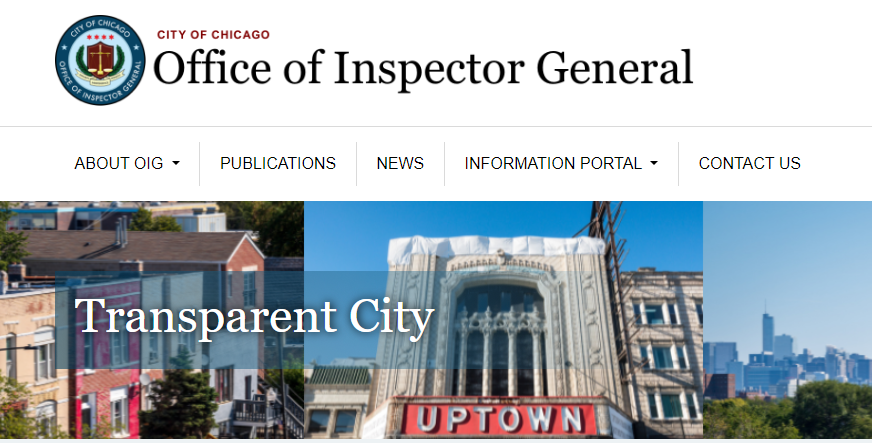 Transparent City - Chicago Office of Inspector General