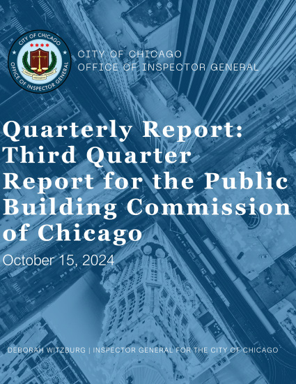 Publications - Chicago Office of Inspector General
